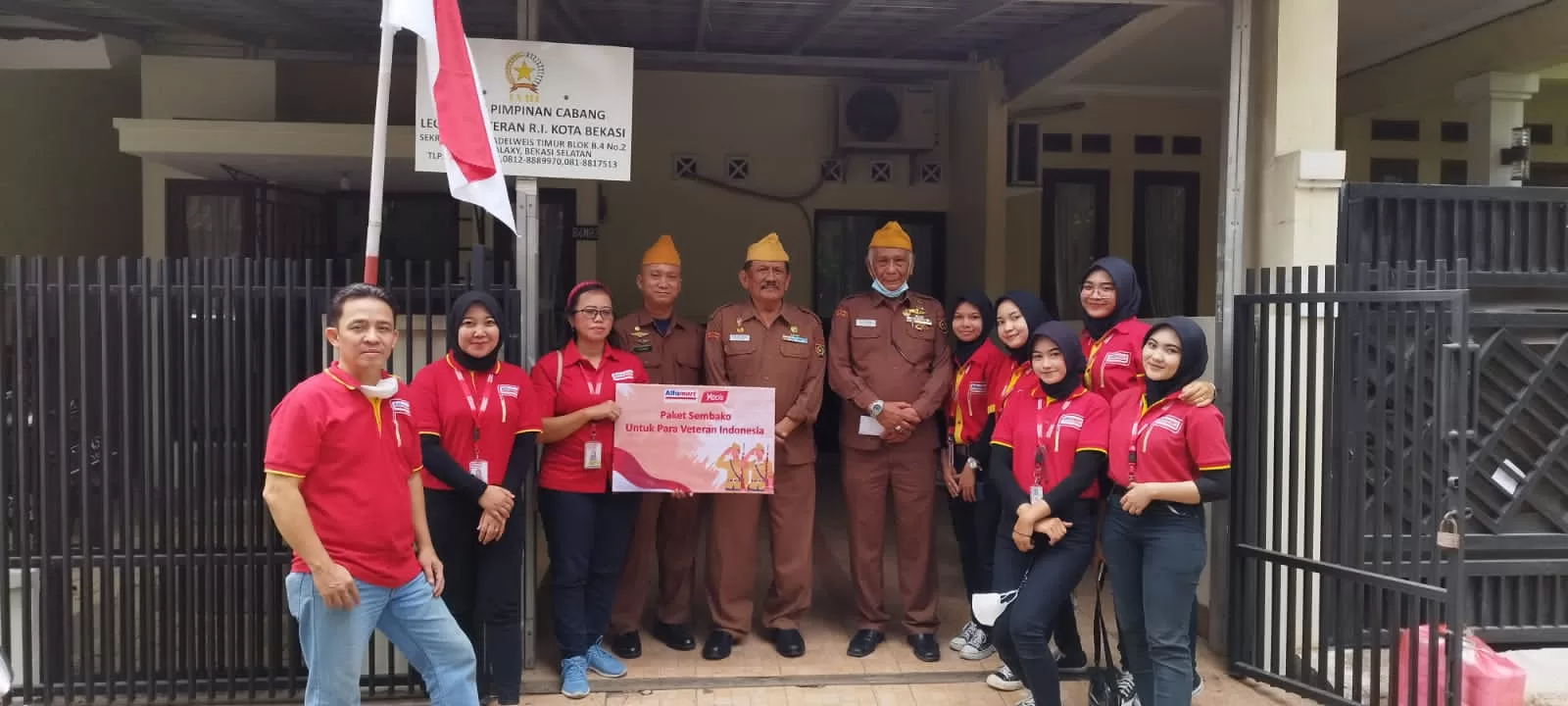 AWESH.id Alfamart dan Yeo’s Berikan Bantuan untuk Pejuang