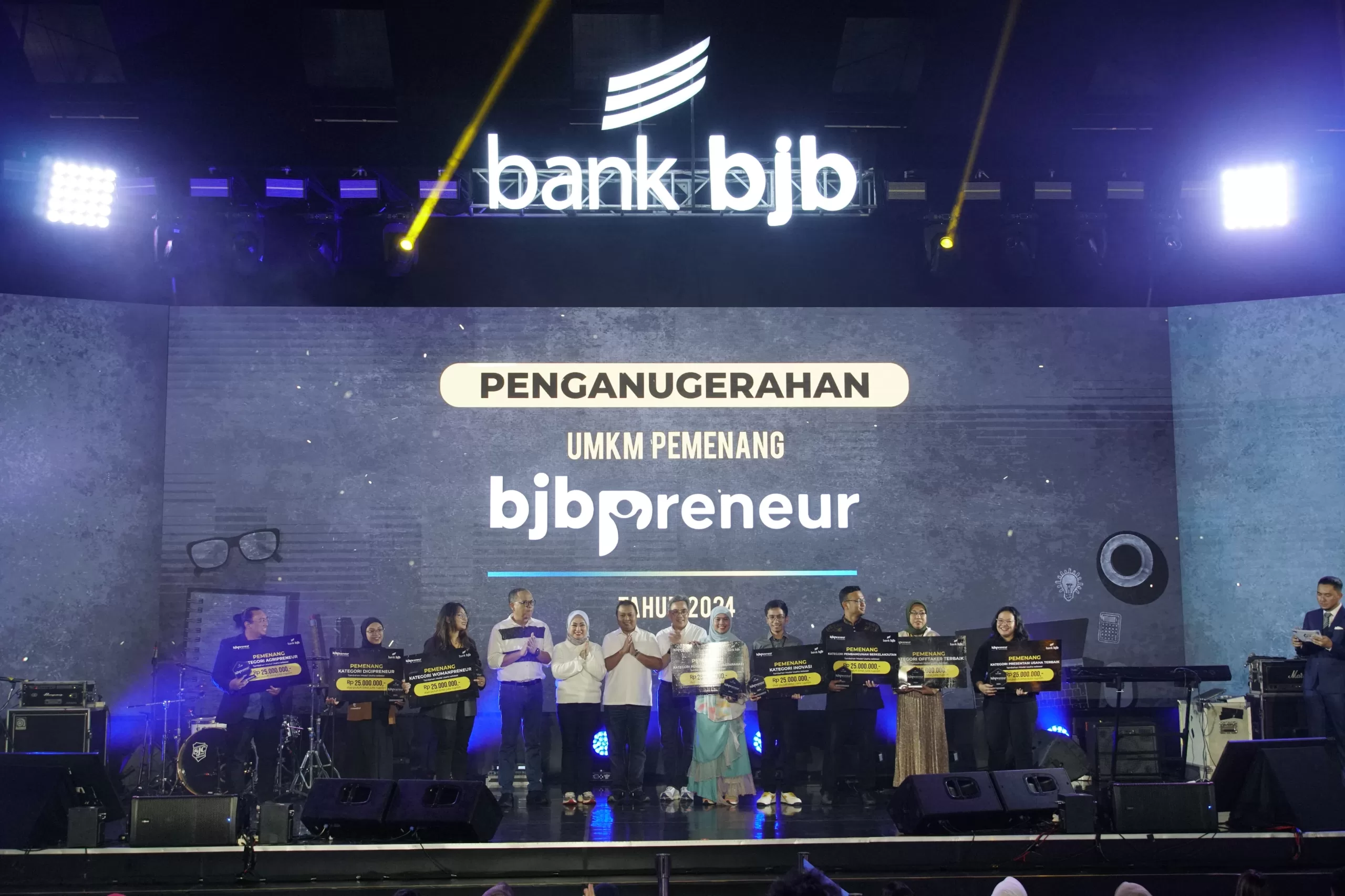 bank bjb Umumkan Para Pemenang bjbpreneur 2024 - AWESH.id