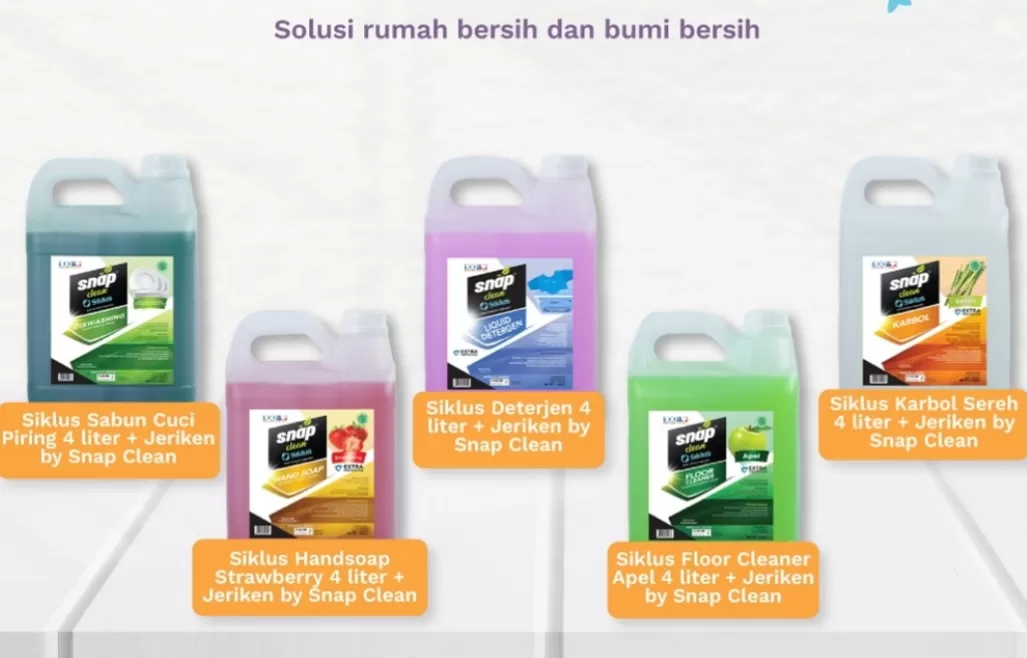 Siklus Home Care Meluncur dengan Layanan Tukar Wadah - AWESH.id